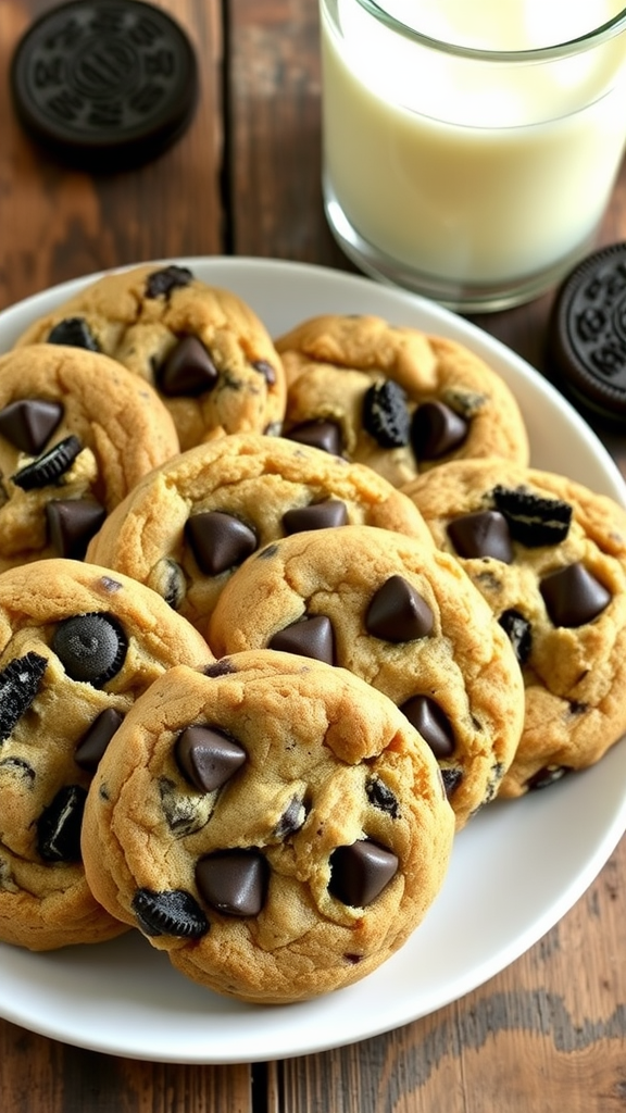 Delicious Oreo Chocolate Chip Cookies Recipe
